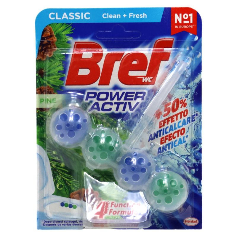 Toilet disinfectant, Bref, power active, 50 gr, 1 piece | Me