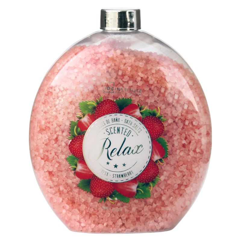 Shower salt, IDC, strawberry, 900 gr, 1 piece | Megatek