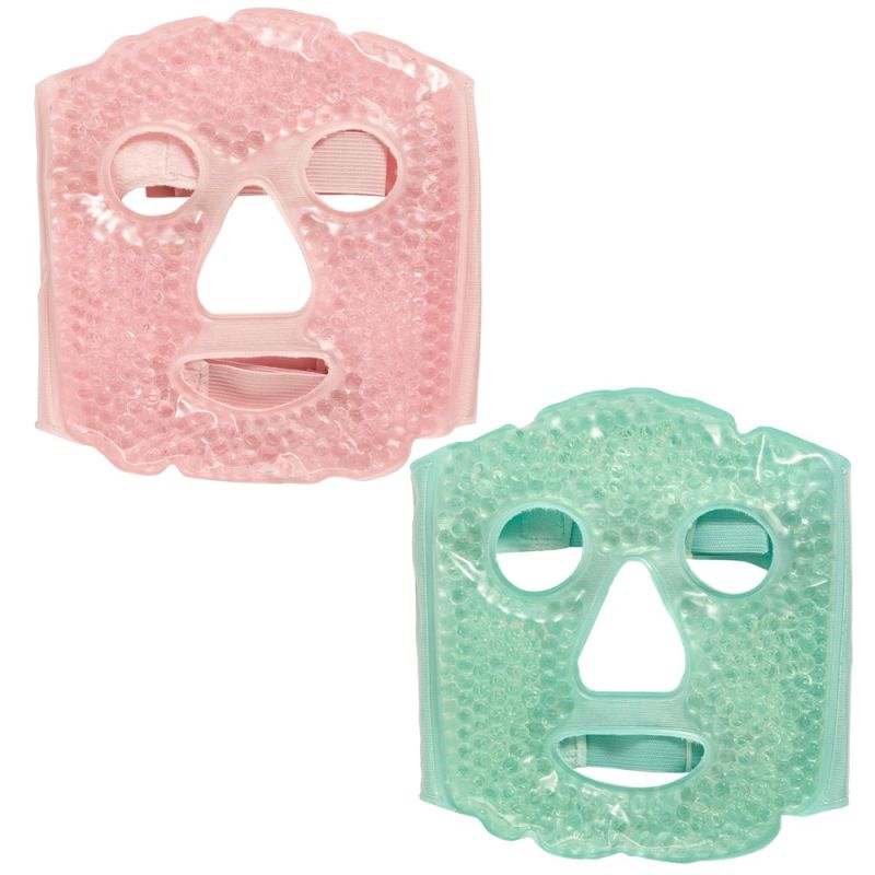 Face mask, IDC, aqua peas, with pearls, mix, 1 piece | Megat