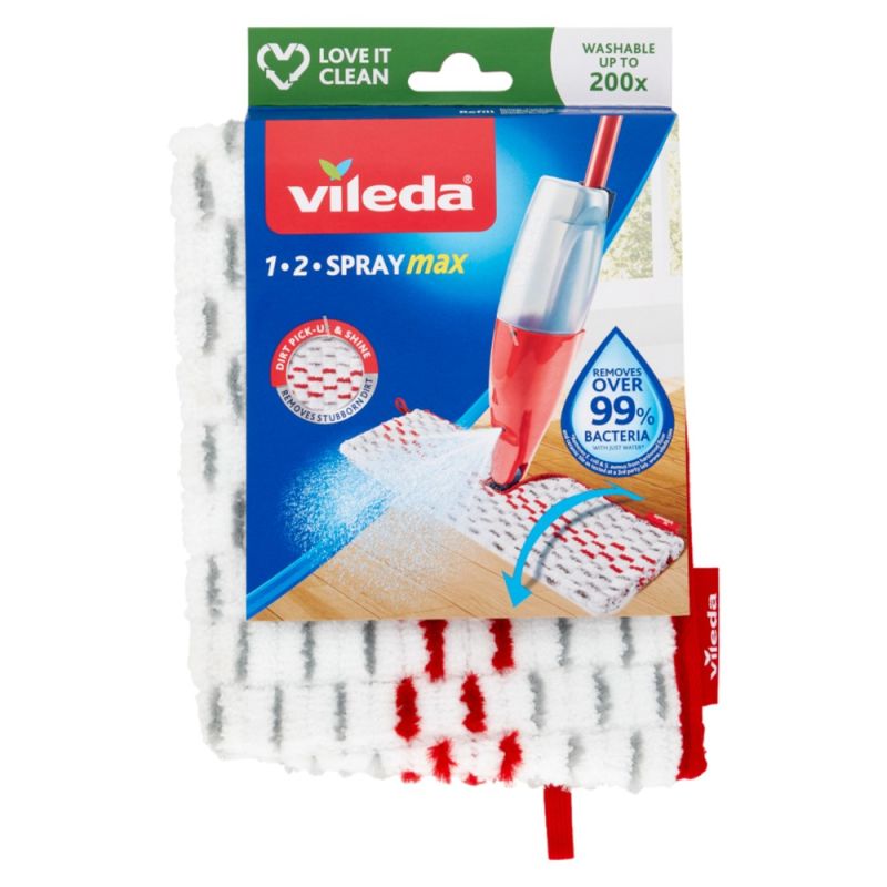 Replacement mop, Vileda, 1-2-Spray Max, 1 piece | Megatek