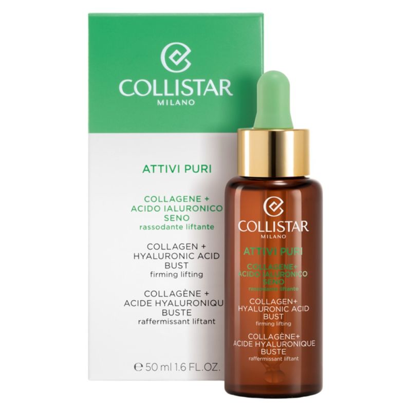 Collagen + Hyaluronic acid bust, Collistar, Body Pure Active