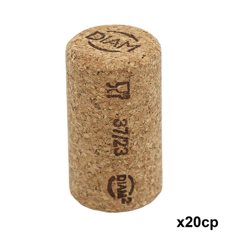 Wooden cork, Diam 2, 37/23 | Megatek