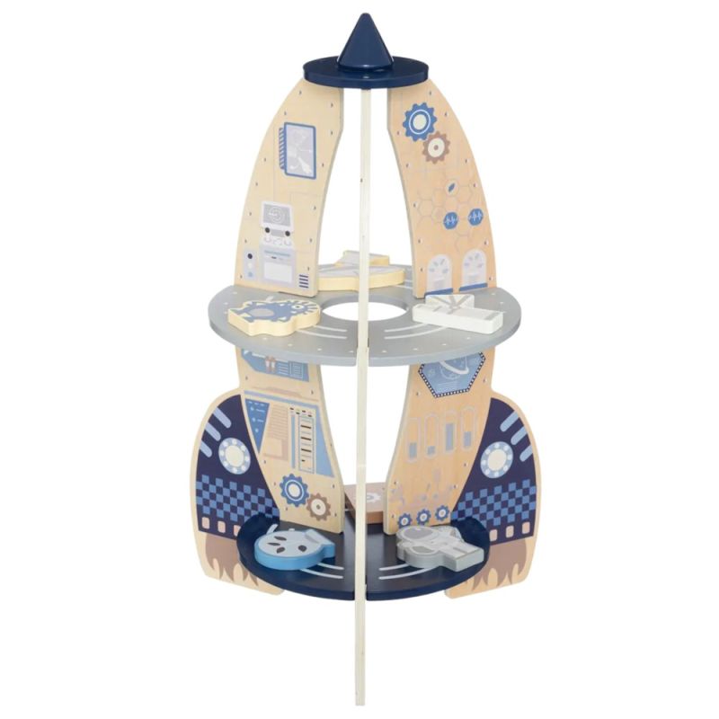 Loder per femije, Rocket, Space, 60 cm, druri, mikse, 1 cope
