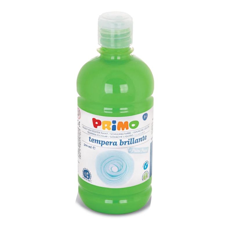 Tempera, Primo, light green, 500 ml, 1 piece | Megatek