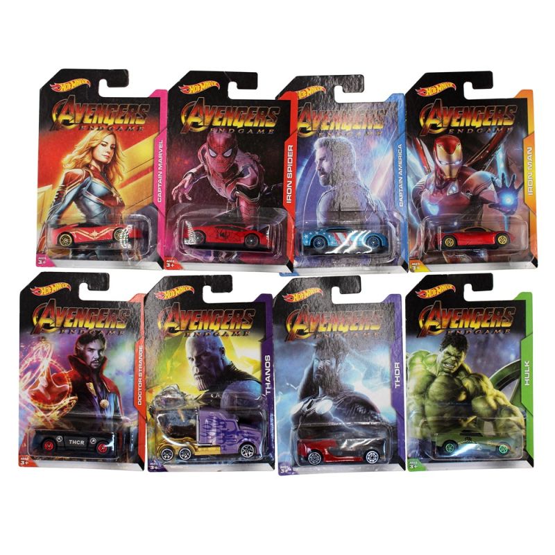 Lodër për fëmijë, makina Avengers , 2.5x7.5x3 cm, miks, 1 c