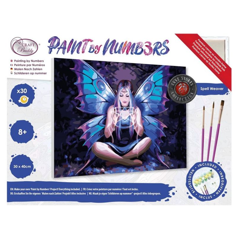 Paint by numbers, Craft Buddy, Rise, 30x40 cm, +8 years, 1 p