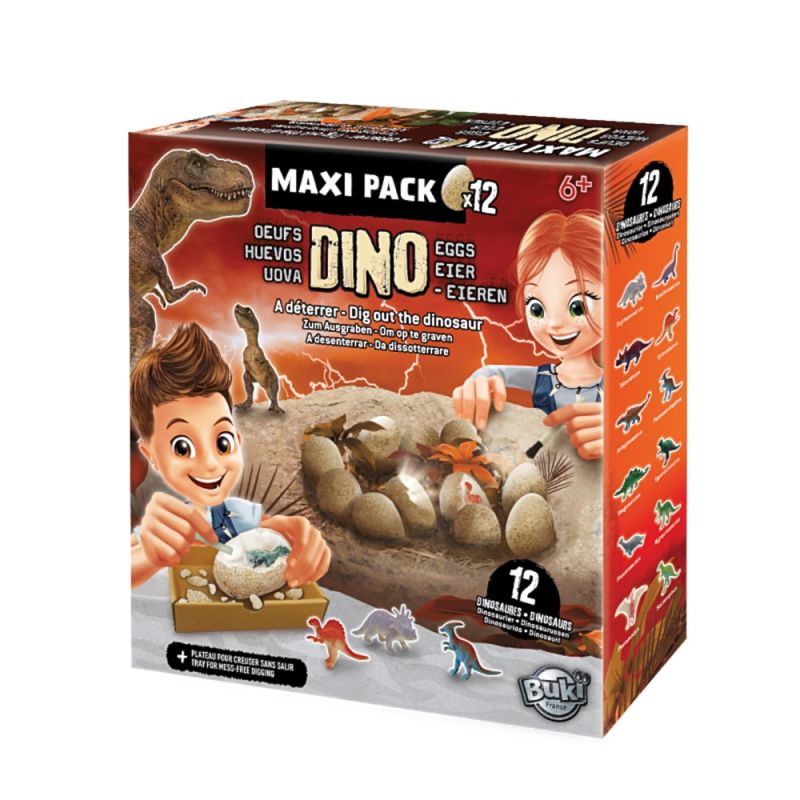 Children's toy, Buki, Dino Mega Egg, +8 years, 1 piece | Meg