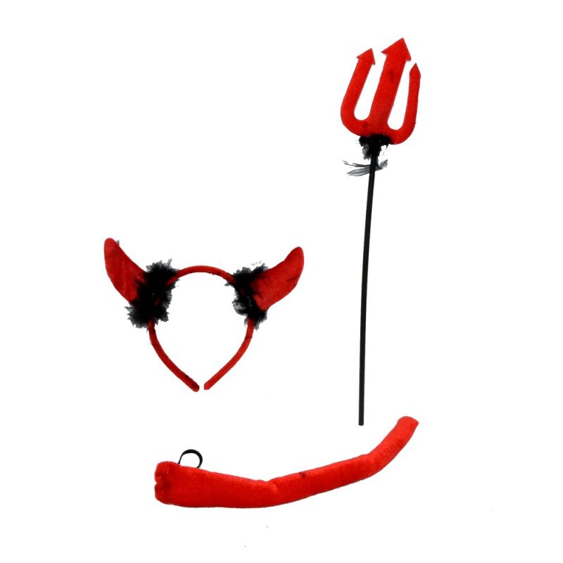 Female body with devil decor. | Megatek