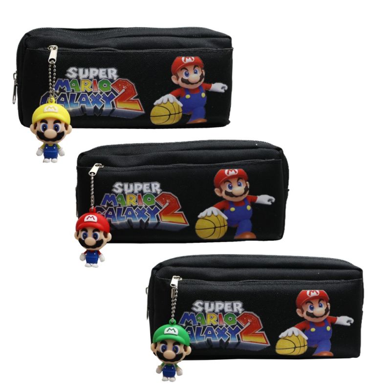 Pencil case, Super Mario 2, mixed, 1 piece | Megatek