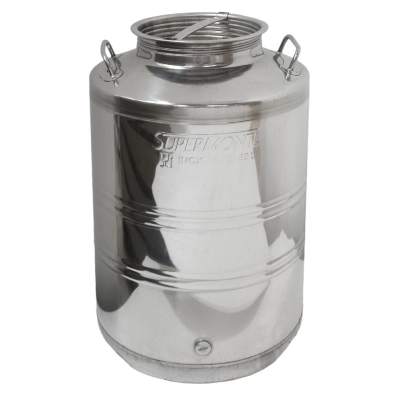 Stainless steel can for oil, 50 lt, 1 piece | Megatek