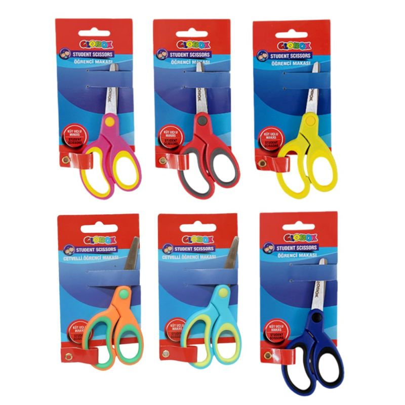 Scissors, Globox, 14.7 cm, mixed, 1 piece | Megatek