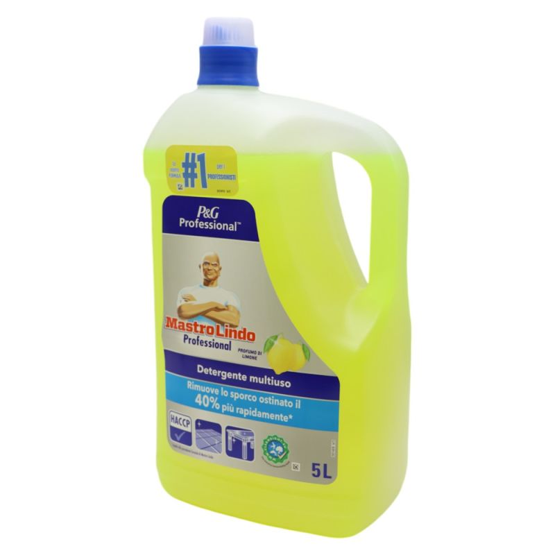 Cleaning detergent, Mastro Lindo, Professional, 5 lt, 1 piec