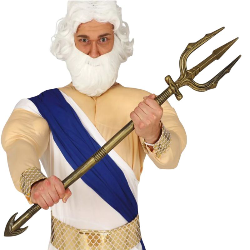 Golden Trident, 95 cm, plastic, 1 piece | Megatek