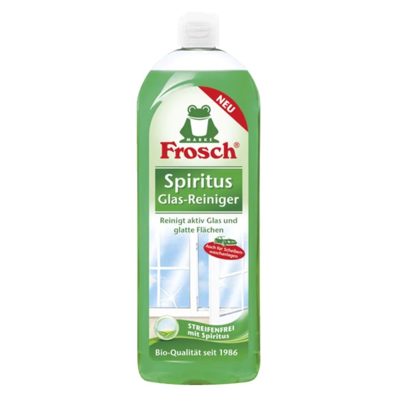 Glass cleaning detergent, Frosch, Cleaner spirit, 750 ml, 1