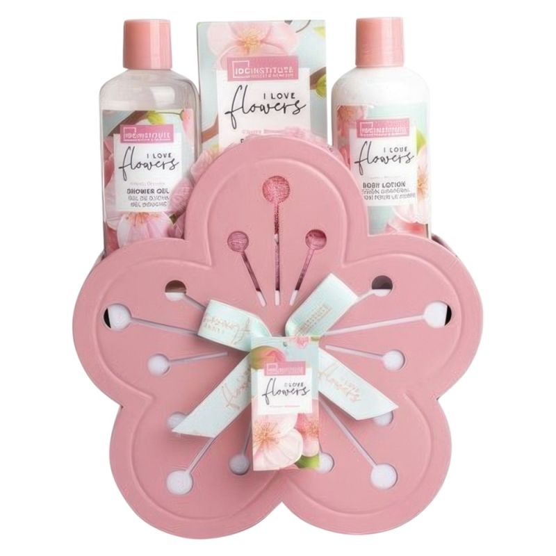 Set dushi, IDC, I love flower, 250 ml xhel dushi, 250 ml lot