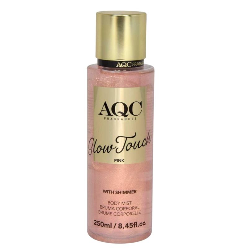 Body spray, AQC Cosmetic, Glow Touch, Pink, 250 ml, 1 piece