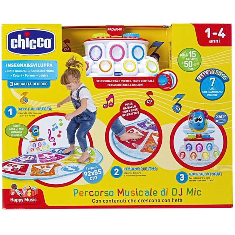 Lodër për fëmijë, Chicco, Happy Music Musical Path DJ, +1 vj