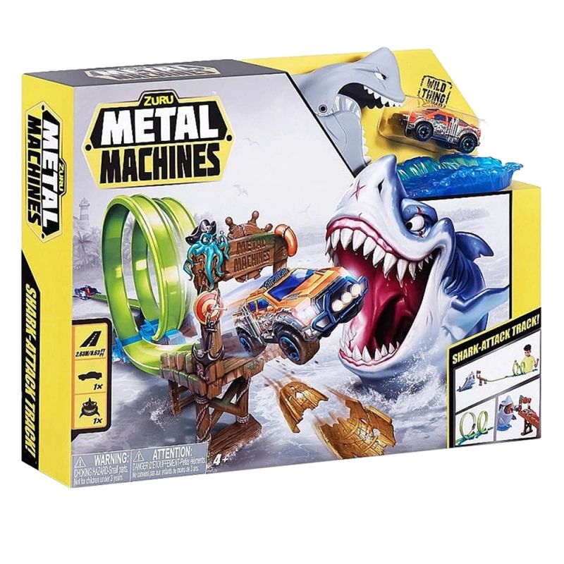 Children's toy, Metal Machines, Shark playset, +4 years, 1 p