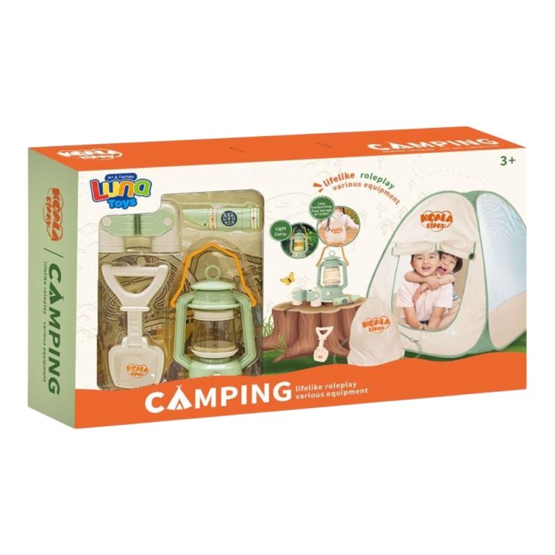 Lodër për fëmijë, Luna, Set kampingu, tendë+llampë+dylbi+bus