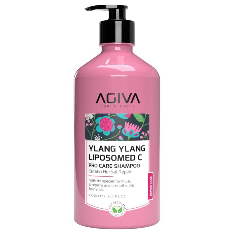 Hair repair shampoo, Agiva, Ylang Ylang Lipozom C, Pro Care,