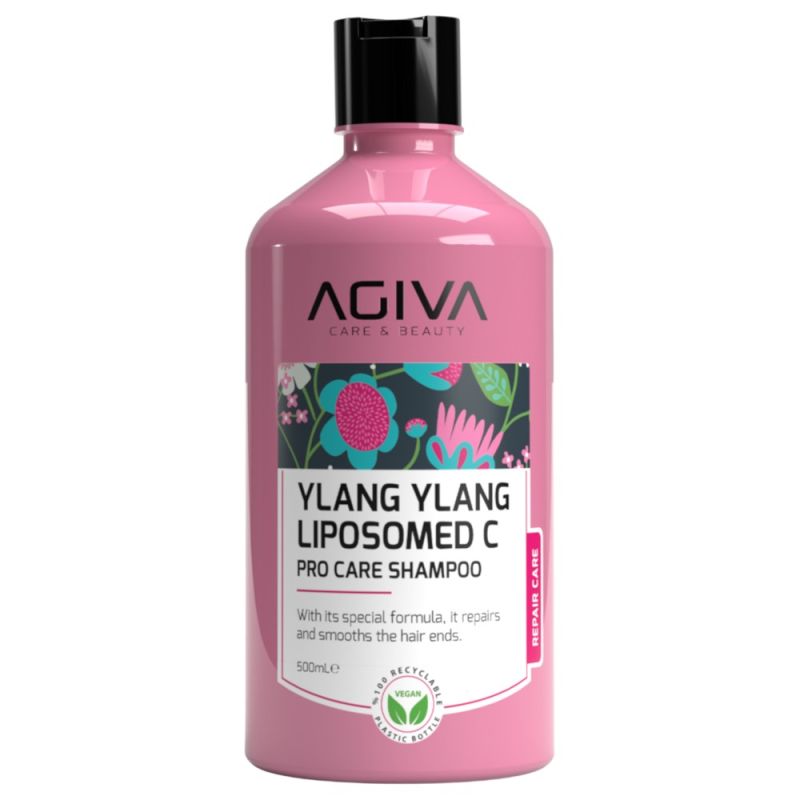 Hair repair shampoo, Agiva, Ylang Ylang Lipozom C, Pro Care,
