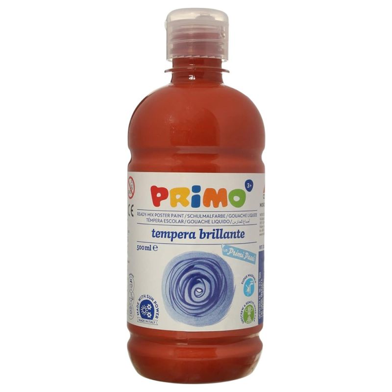 Tempera, Primo, Sienna, 500 ml, 1 piece | Megatek