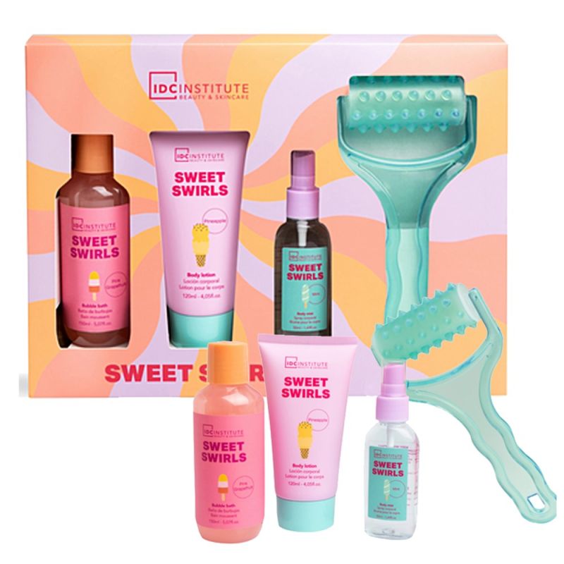 Body care set, IDC, Sweet Swirls, Bubble bath 150 ml, body l