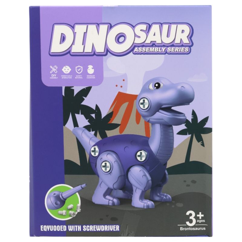Lodër për fëmijë, dinosaur Brontosaurus, formuese, lejla, 1