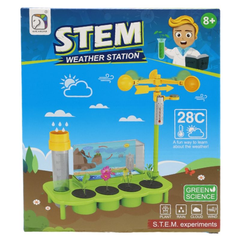 Lodër për fëmijë, Stem, weather station, +8 vjec, 1 copë | M