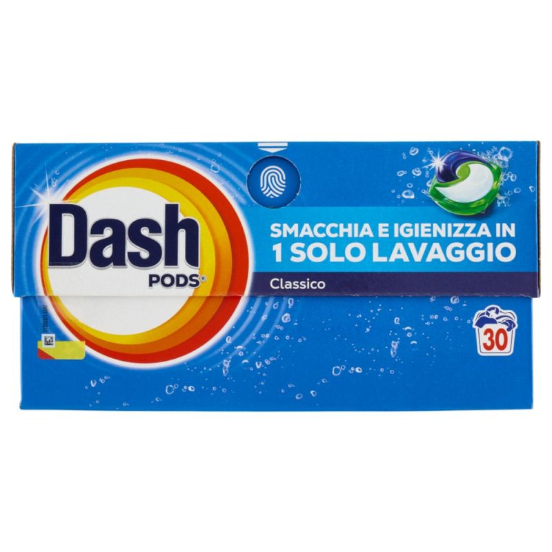 Laundry detergent capsule, Dash, Classico, 30 capsules, 1 pa