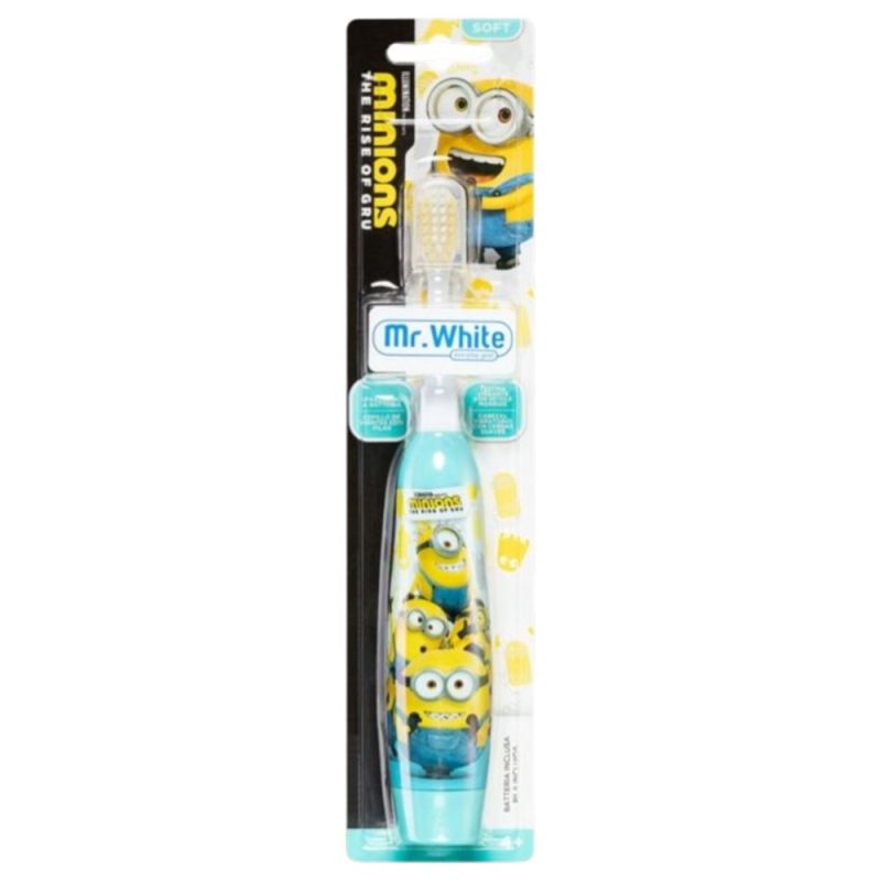 Electric toothbrush for children, Mr White, Minions, +4 year