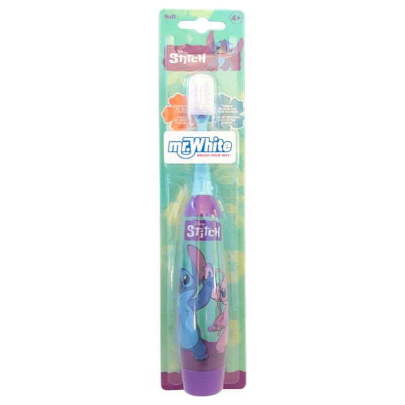 Children's electric toothbrush, Mr White, Stitch, +4 years,