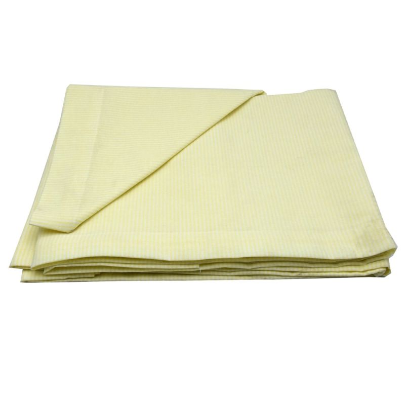 Baby cot, polyester, first quality, 120 x 150 cm, yellow | M