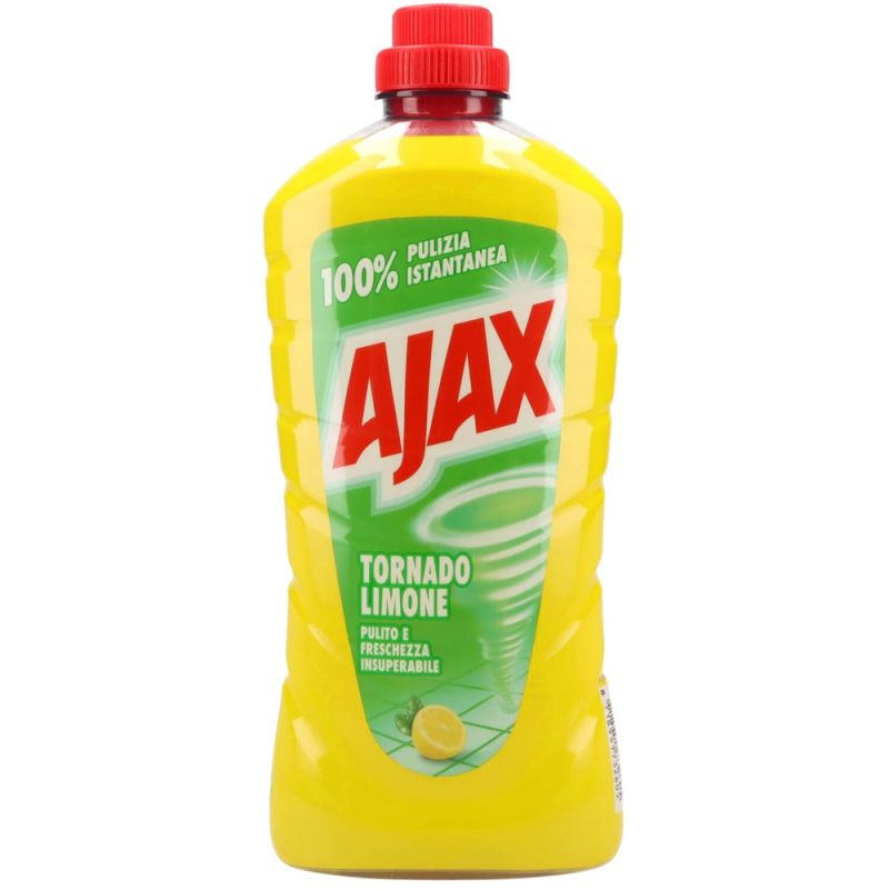 Floor cleaning detergent, Ajax, lemon, 1 lt, 1 piece | Megat