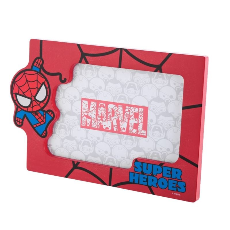 Photo frame with Spiderman design, Marvel, Miniso, MDF, PET