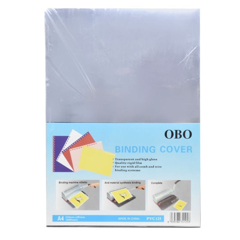 Fletë plastike për lidhje dokumentesh A4, plastikë, 29.7x21