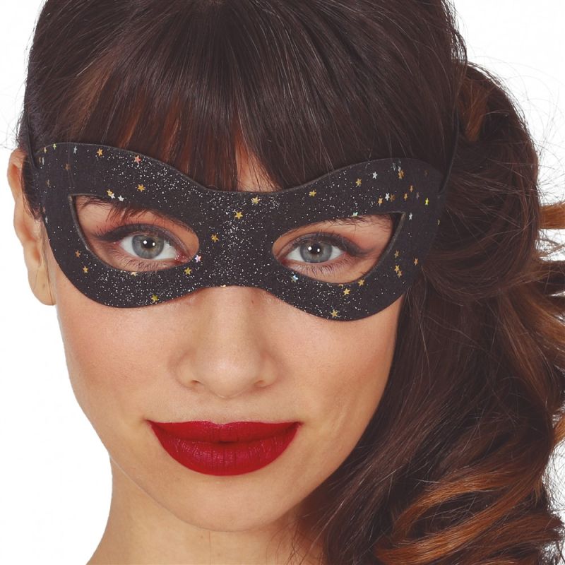 Stars Eye mask, black | Megatek