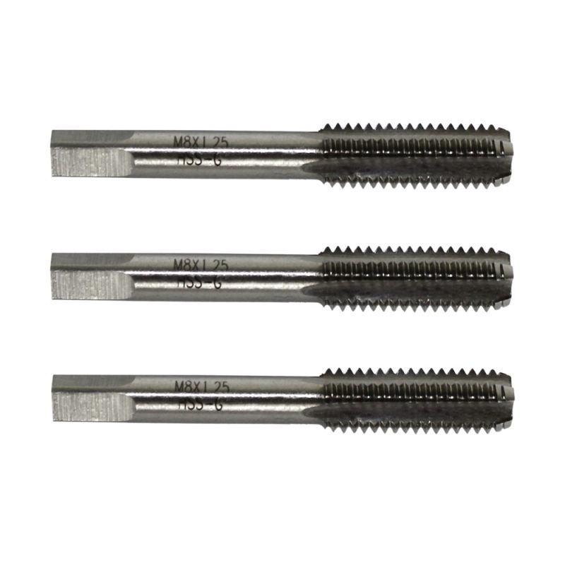 Male threading, steel, 3pass/ hand, 8 mm | Megatek