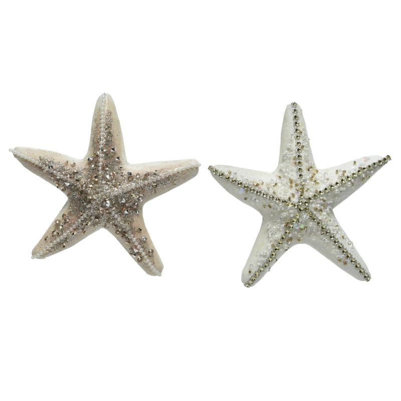 Decorative star with hanging, sponge, various, dia. 17 cm