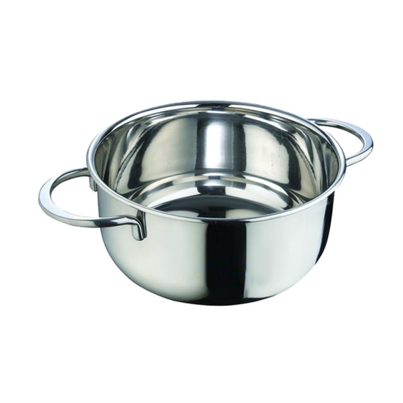 Tenxhere inoksi me induksion Etherna, inoks 18/10, argjendi,