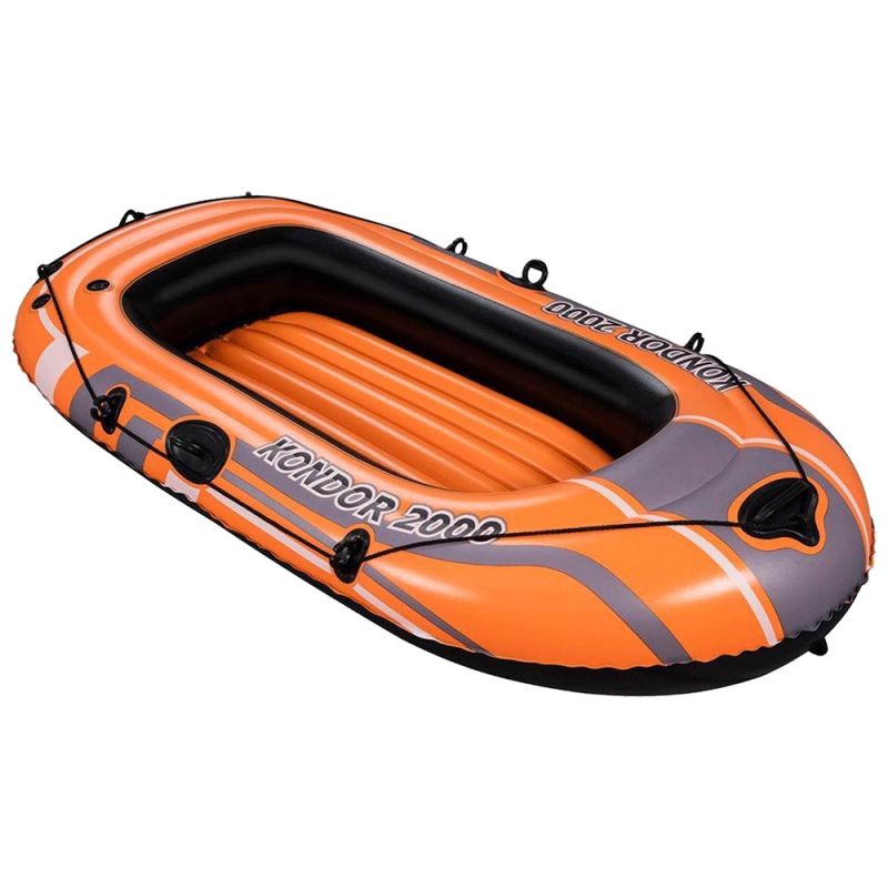 Bestway inflatable boat, PVC, orange, 196x114 cm | Megatek