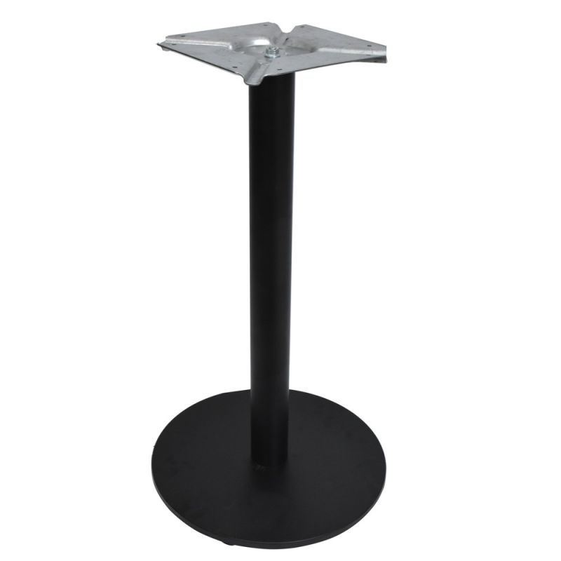 Table top holding structure, steel, black, Dia.38xH72 cm | M