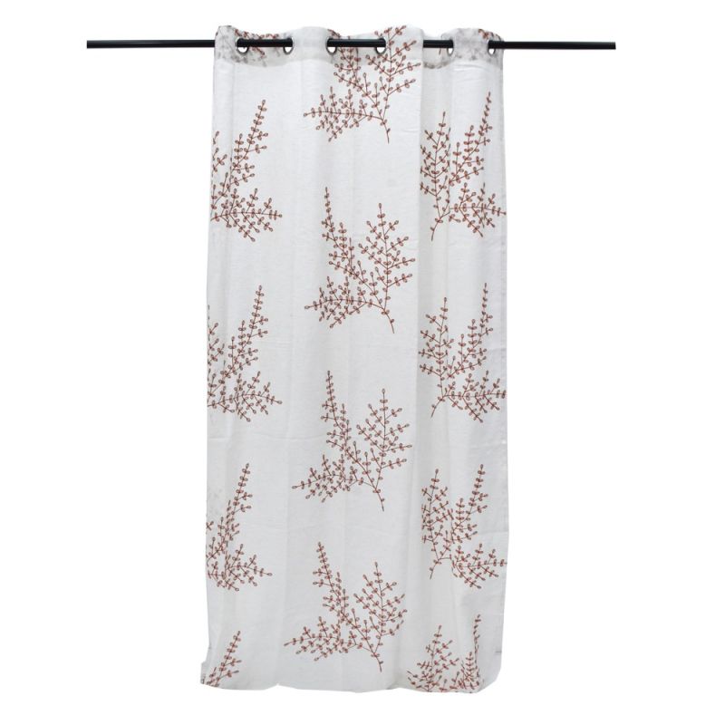 Thin curtain with Adonis rings, polyester, different colors,