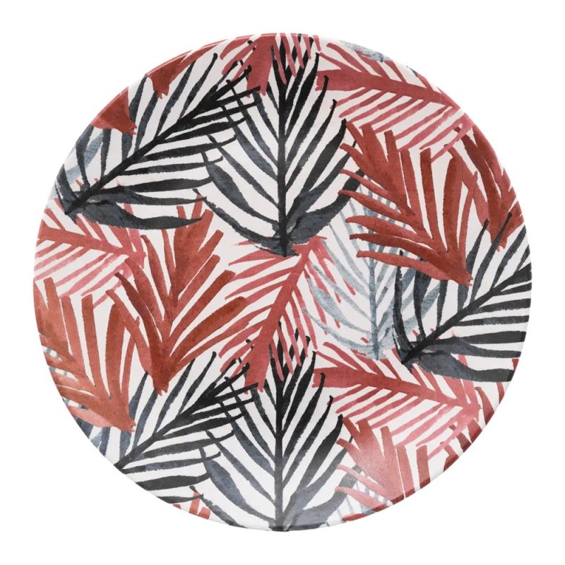 Serving plate, pottery, different colors, Dia.26 cm | Megate