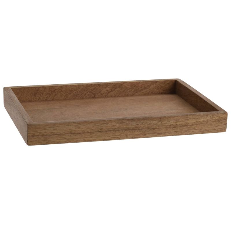 Tabaka servirje, dru, kafe, 19x28 cm | Megatek