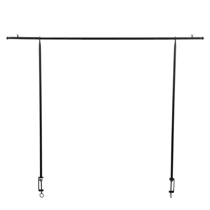 Decorative hangers for tables, metal, black, 150x250 cm | Me