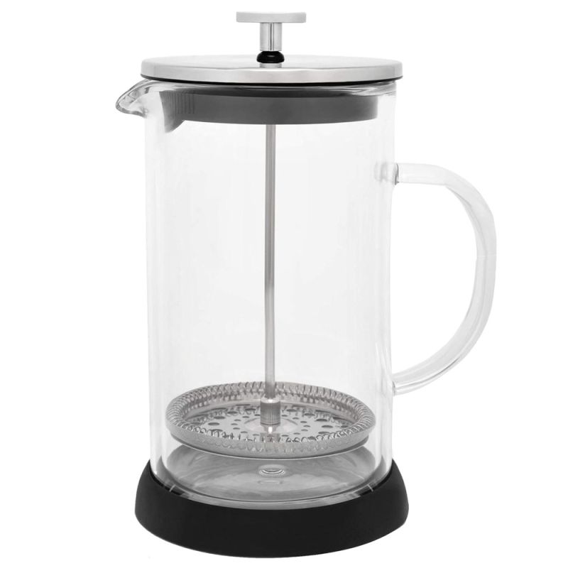 Pressure kettle, glass/stainless steel, transparent, H17.5 c