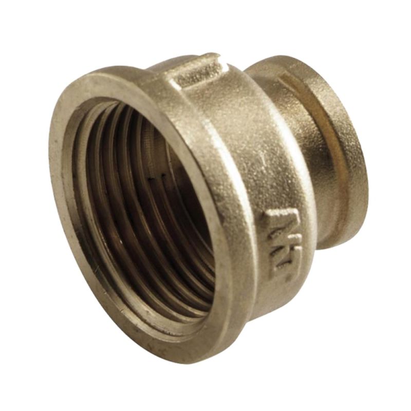 Brass Threaded Reducing F-F Socket 2 x1 | Megatek