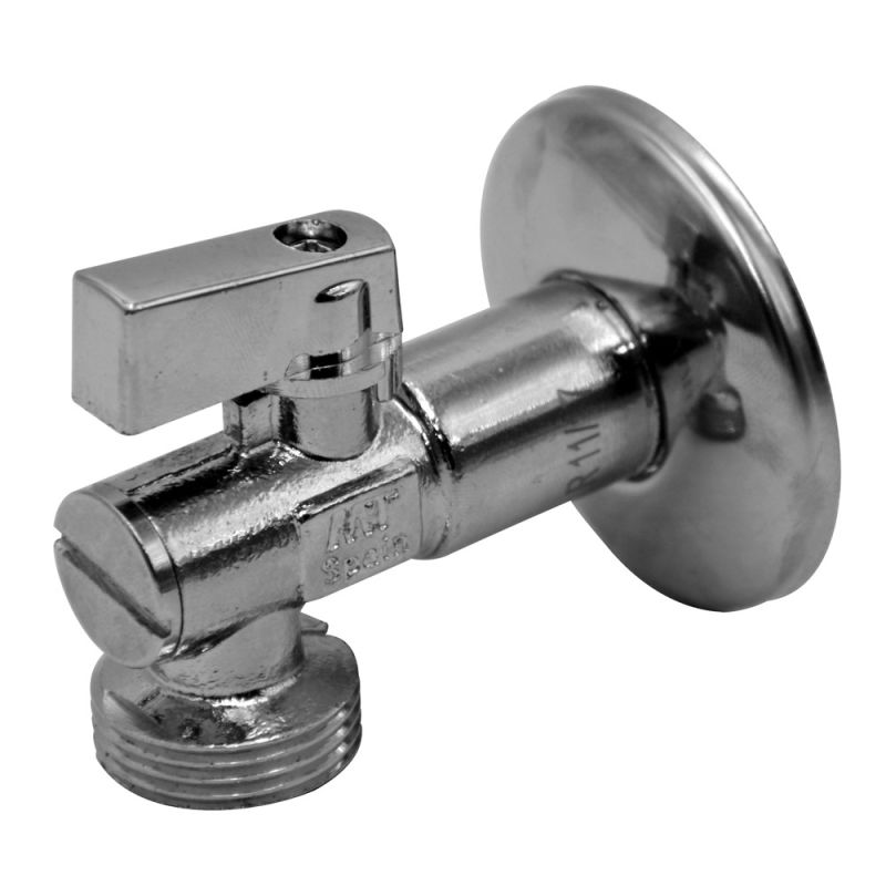 Long Angle Valve With Filter 1/2 x3/4 | Megatek