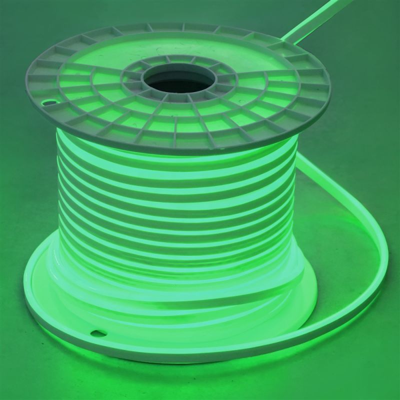 Shirit LED, me ndricim te dyanshem, fleksibel, jeshil, N/A,